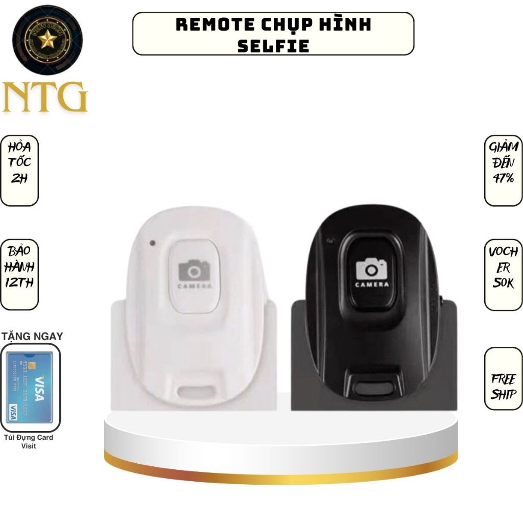 Remote chụp hình selfie, điều khiển camera từ xa qua kết nối bluetooth ...