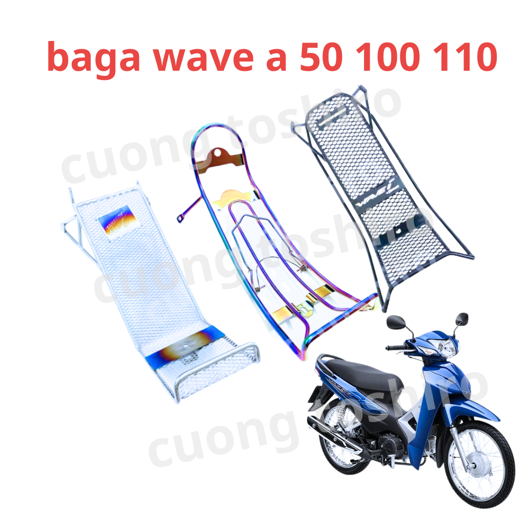 baga lưới xiken xe wave a 110 2017 - 2025 50cc 100cc 10li hàng dày dặn ...