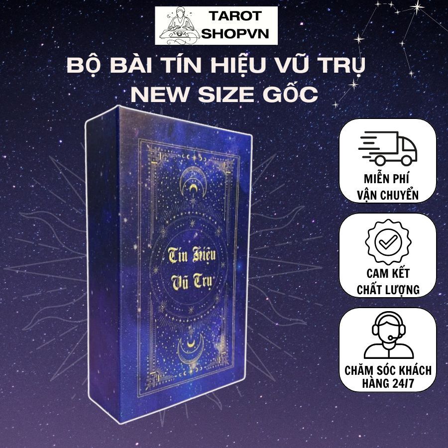 Bộ Bài Tín Hiệu Vũ Trụ New Bộ Bài Tiên Tri Size Gốc - Tarotshop | Shopee Việt Nam