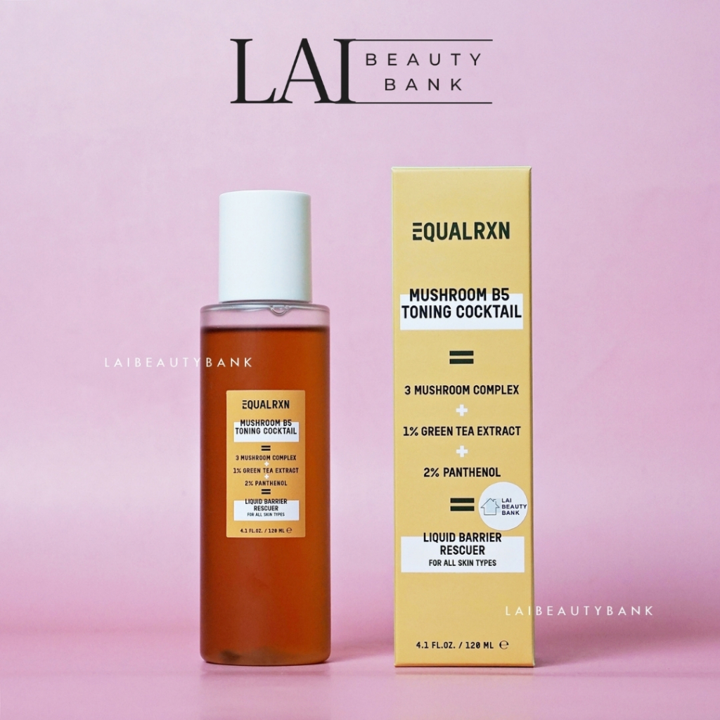 Toner nấm EqualRXN Mushroom B5 Toning Cocktail hỗ trợ phục hồi, làm dịu ...