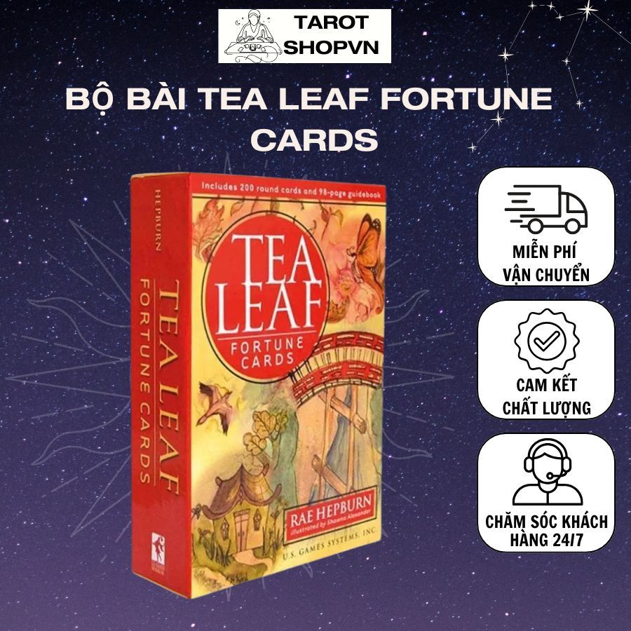 Bộ bài Tea Leaf Fortune Bài Trà Tea Leaf Cards Deck New - Tarotshop ...
