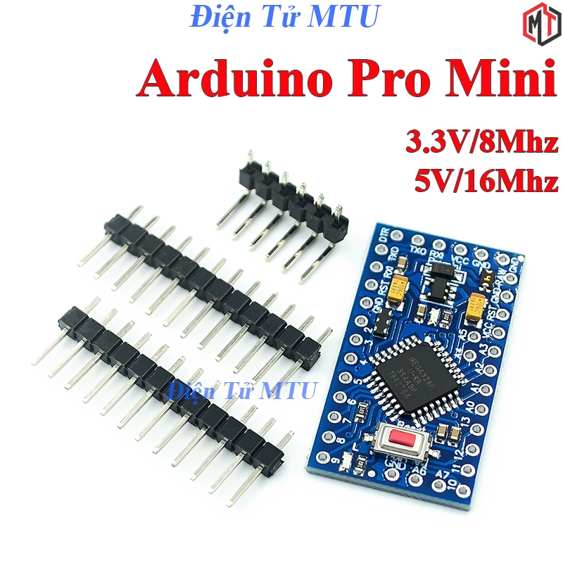 Mạch Arduino Pro Mini 3.3V/8Mhz | 5V/16Mhz | Shopee Việt Nam