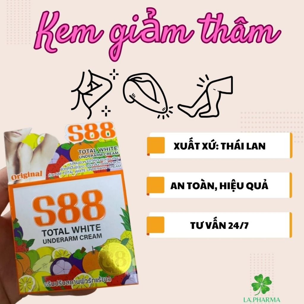 Kem Dưỡng Giúp Giảm Thâm Nách 88 (35g/hủ) | Shopee Việt Nam