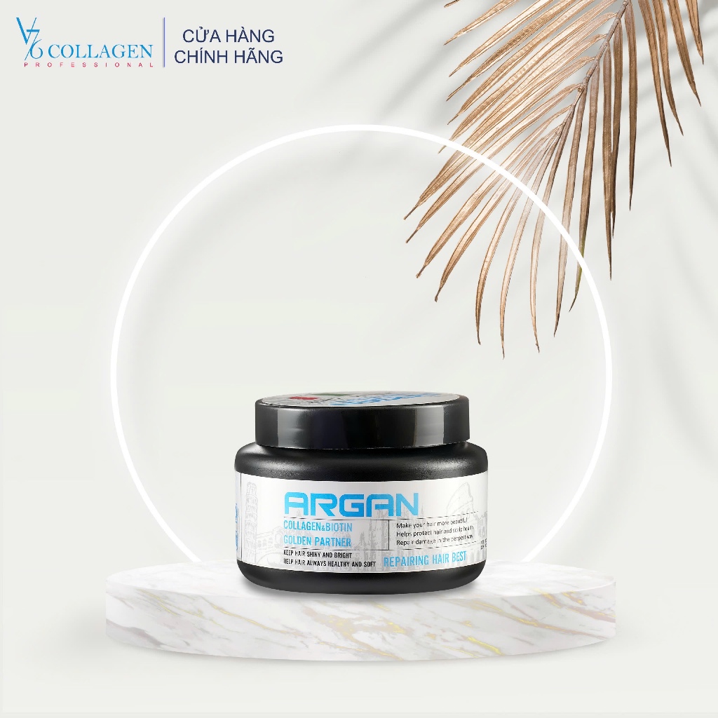 Kem Hấp Ủ Xả V76 Collagen, Phục Hồi Tóc, giảm Khô Sơ, Giúp Tóc Mềm Mượt ...