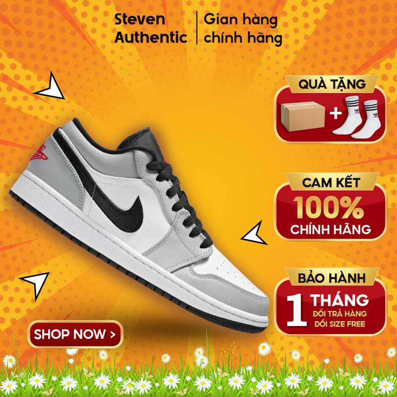 [ Sale Chính Hãng ] Giày JD 1 Low Smoke Grey V2 Chính Hãng, JD Low ...