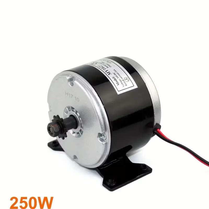 motor 12v 250w, động cơ 24v 250w chế xe, chế tời, kéo đầu bơm | Shopee ...