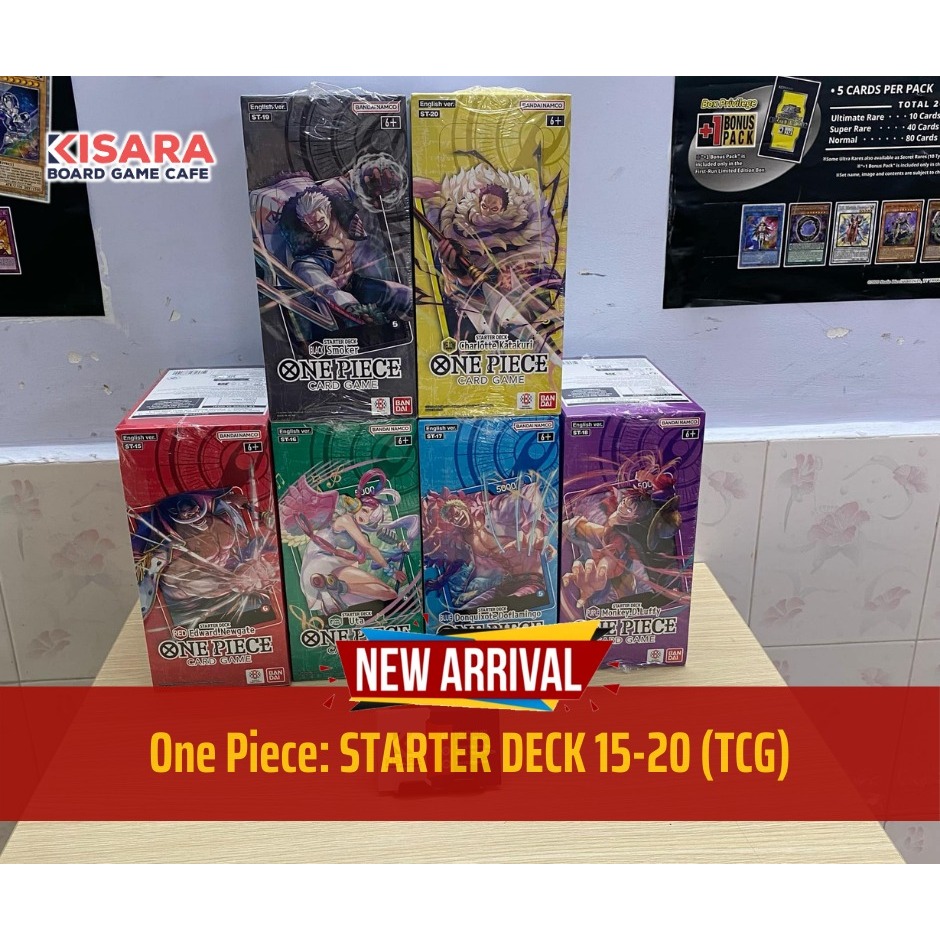 [Chính Hãng] Bộ bài khởi đầu Starter Deck - One Piece Card Game - Bandai ST15 ST16 ST17 ST18 ...