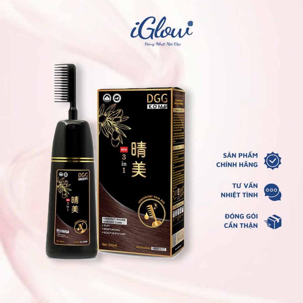 Dầu gội phủ bạc thảo dược Komi Nhật Bản chai 500ml | Shopee Việt Nam