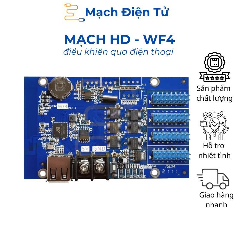 Mạch HD WF4 Điều Khiển Tấm Ma Trận Led Full P10, P5, P4,...Cao 4 Tầng | Shopee Việt Nam