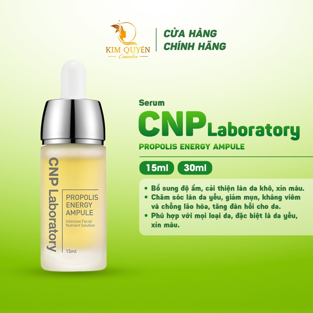 [CNP] Combo Kem dưỡng Serum Tinh chất keo ong dưỡng ẩm,phục hồi da CNP Laboratory Propolis ...