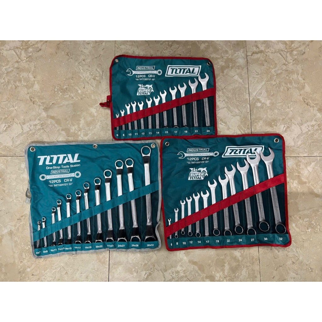 Bộ 12 Cờ Lê Vòng Miệng , Bộ 12 Cờ Lê 2 Vòng TOTAL ( THT1022121 ...