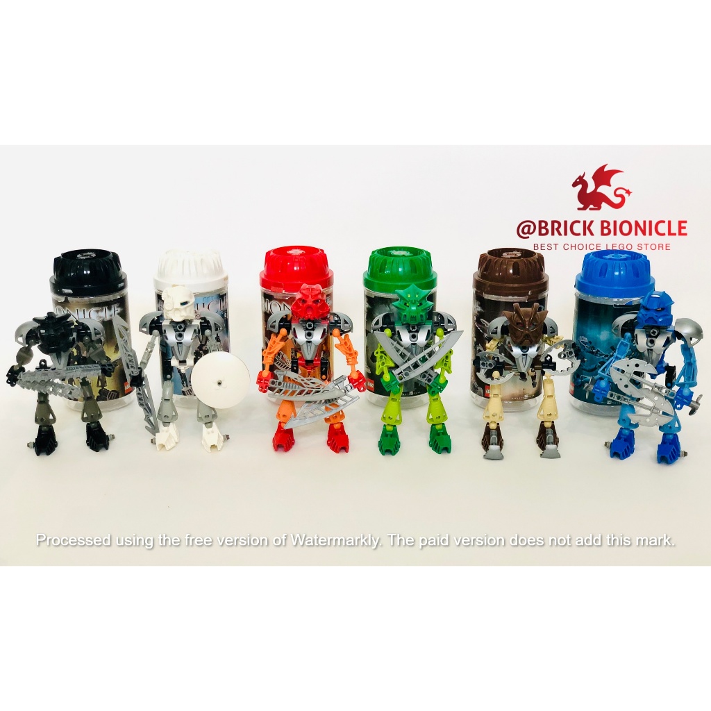 LEGO BIONICLE - ĐỒ CHƠI LEGO BIONICLE FULL BOX 6 SETS TOA NUVA 8566 ...