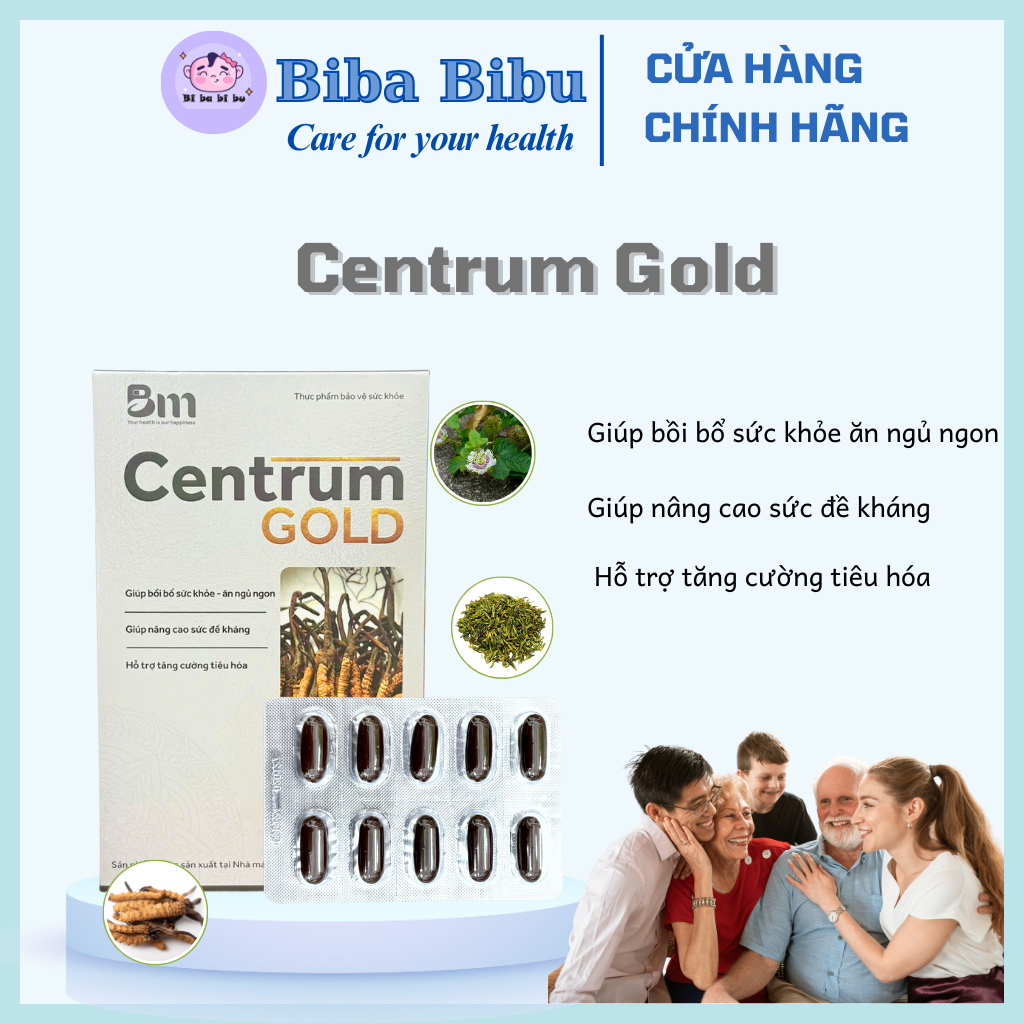 Centrum Gold Viên Uống Bổ Sung Kẽm, Lysine Và Các Vitamin, Giúp Ăn Ngon ...