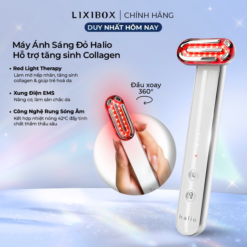 Máy Ánh Sáng Đỏ Giúp Trẻ Hoá Da Halio Red Light Therapy Device 3 in 1 ...