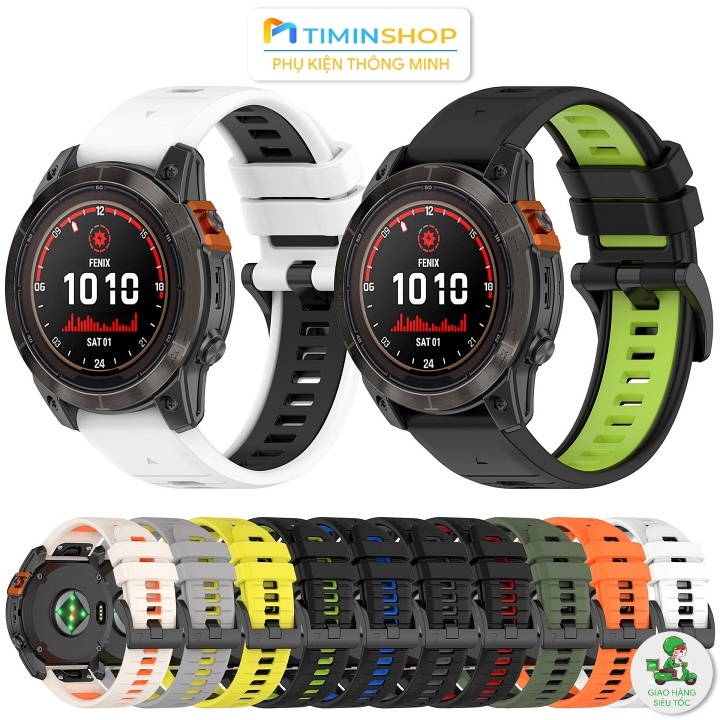 Dây Quickfit Garmin Fenix 8/E/ 7/ 7S/ 6/ 6S/ 5/ 5S/ 3/ Quatix 7 ...