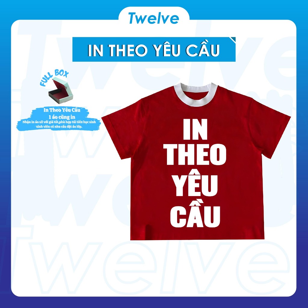 ÁO BOXY IN THEO YÊU CẦU - Áo Boxy Mix Màu Boxy Fit Cotton 100% 280GSM ...