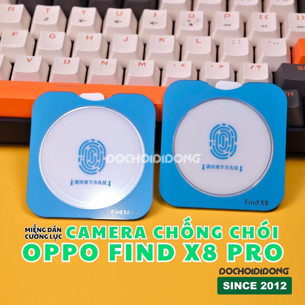 Miếng Dán Cường Lực Camera Chống Chói ZACASE Oppo Find X8 - X8s+ - X8 Pro - X8s - X8 Ultra ...