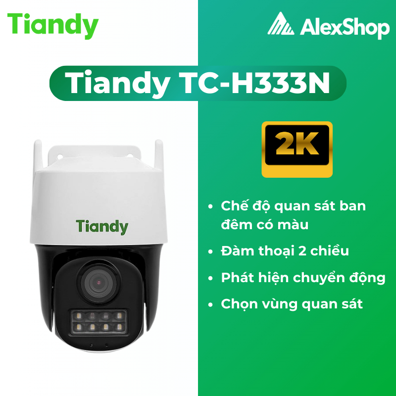 [3MP] Camera Tiandy TC-H333N 3MP Quay Quét Ngoài Trời Chính hãng ...