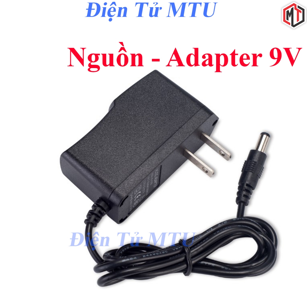 Adapter - Nguồn 9V 1A 2A DC Cho Arduino Uno R3 Mega2560, Wifi, máy game ...