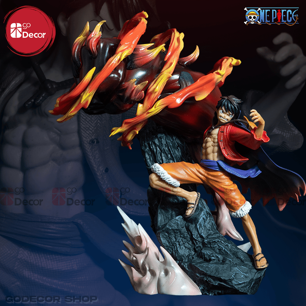 Mô Hình OnePiece Luffy Gear 3 Red Rock Siêu Ngầu Cao 26cm | Figure ...