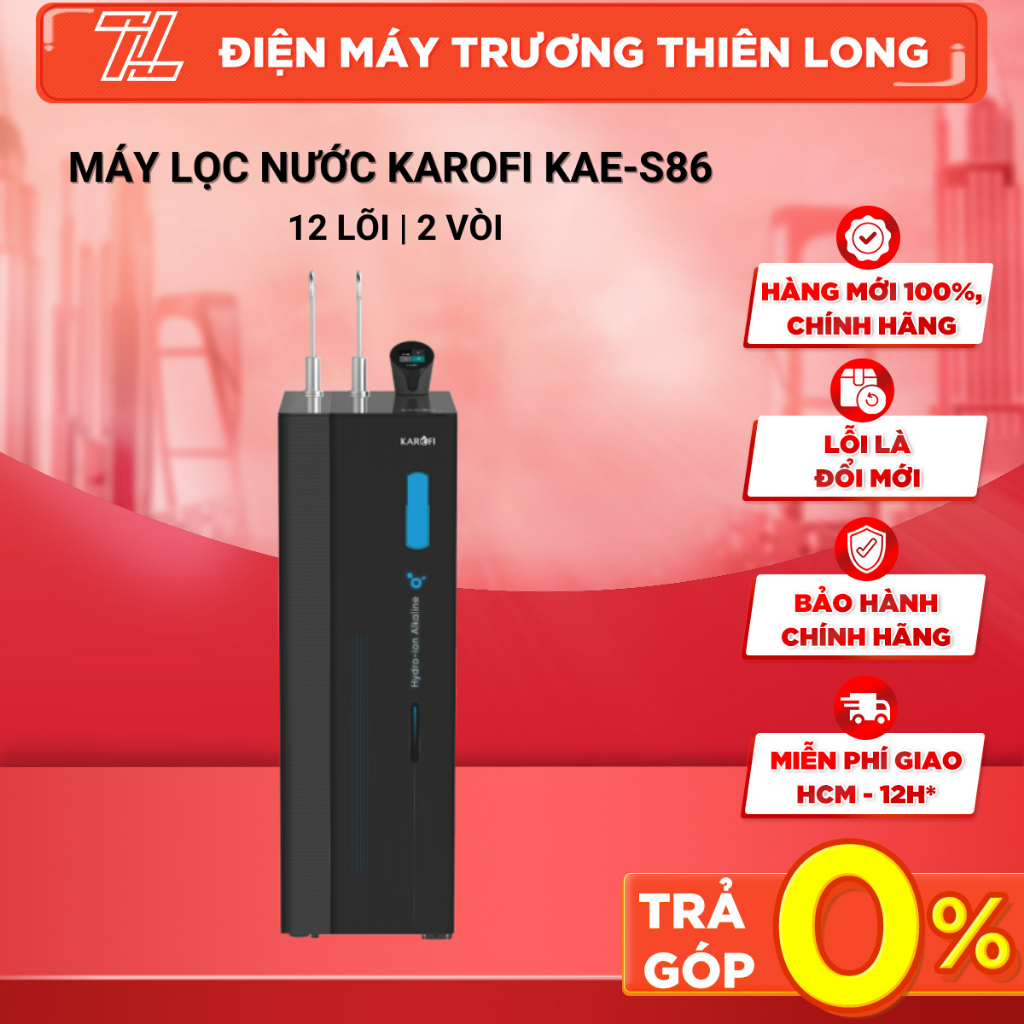 [Miễn Phí Công Lắp HCM] KAE-S86 - Máy Lọc Nước Nóng Lạnh Karofi KAE-S86 | Shopee Việt Nam