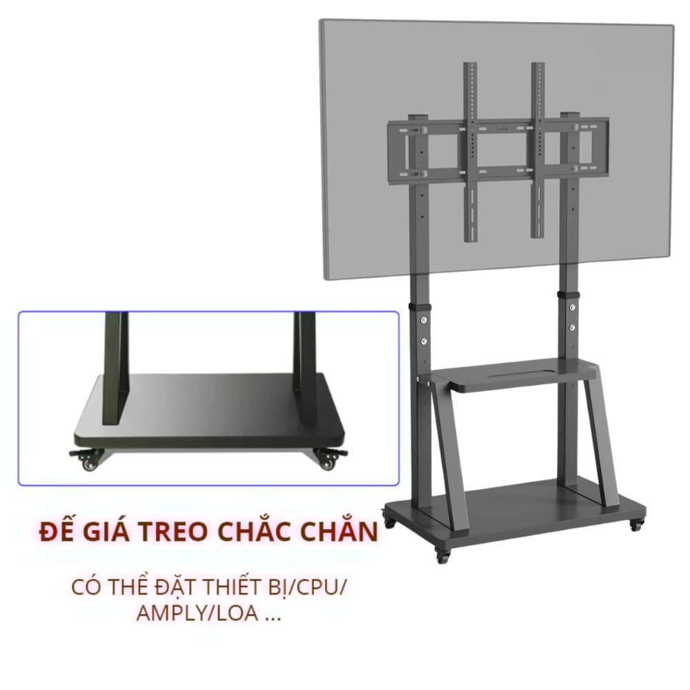 Gía Treo TiVi Di Động Ergoteck - Treo TiVi 32 - 100 inch - E2500 / E1950 / DK1700 | Shopee Việt Nam