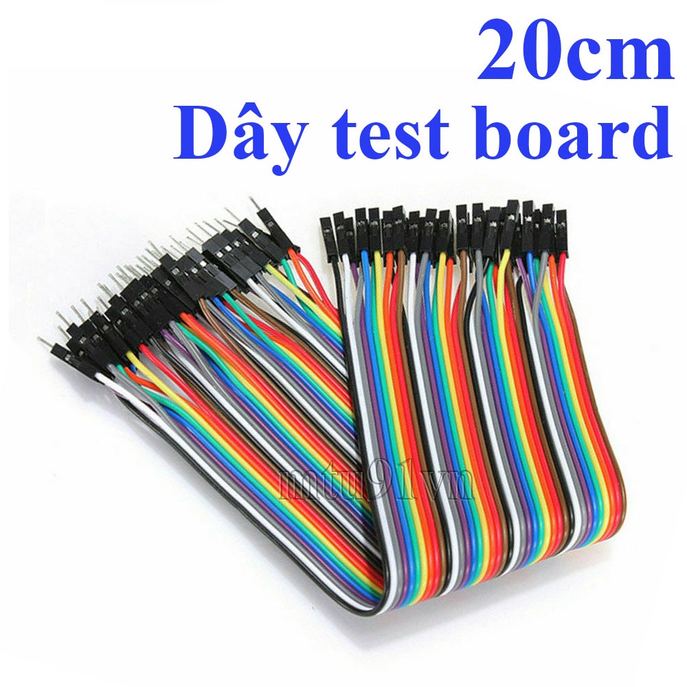 40 Dây Test Board Đực - Cái 20cm (có bán lẻ) | Shopee Việt Nam