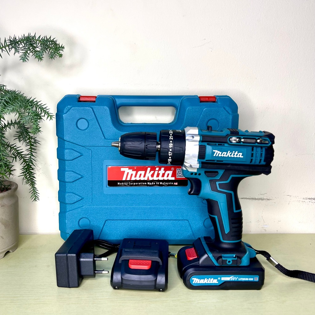 MÁY KHOAN PIN MAKITA 72v, 77v, 99V 24 PHỤ KIỆN 3 CHỨC NĂNG – BẮN VÍT, KHOAN, BÚA | Shopee Việt Nam