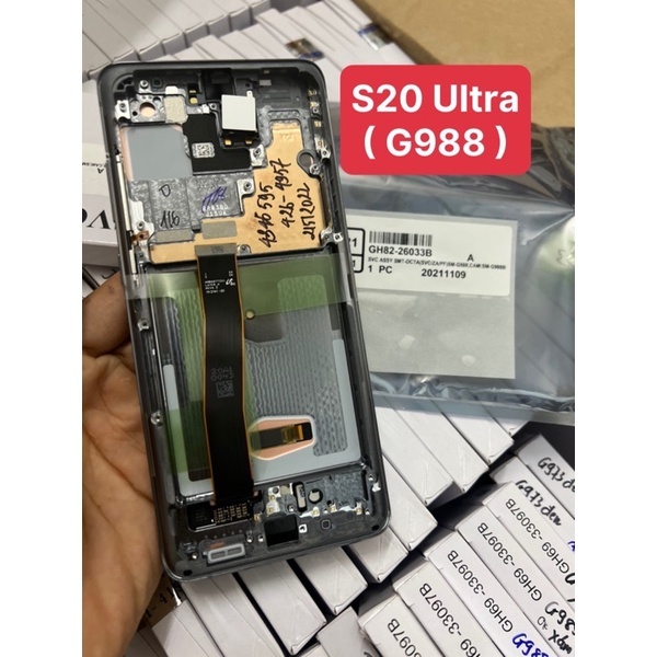 Màn Hình Samsung S20 Ultra / S20U 5G / G988 Khung Amoled Full Size (Zin ...
