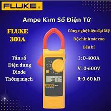 Fluke 301A Ampe Kìm Đo Dòng Điện AC 400A, Đo Tụ 1000uF | Shopee Việt Nam