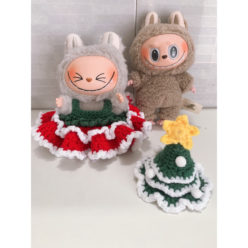 Outfit Noel cho Labubu V1 và V2 | Shopee Việt Nam