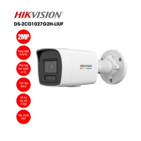 Camera IP HIKVISION DS-2CD1027G2H-LIUF, DS-2CD1027G2-LUF, DS-2CD1027G0 ...