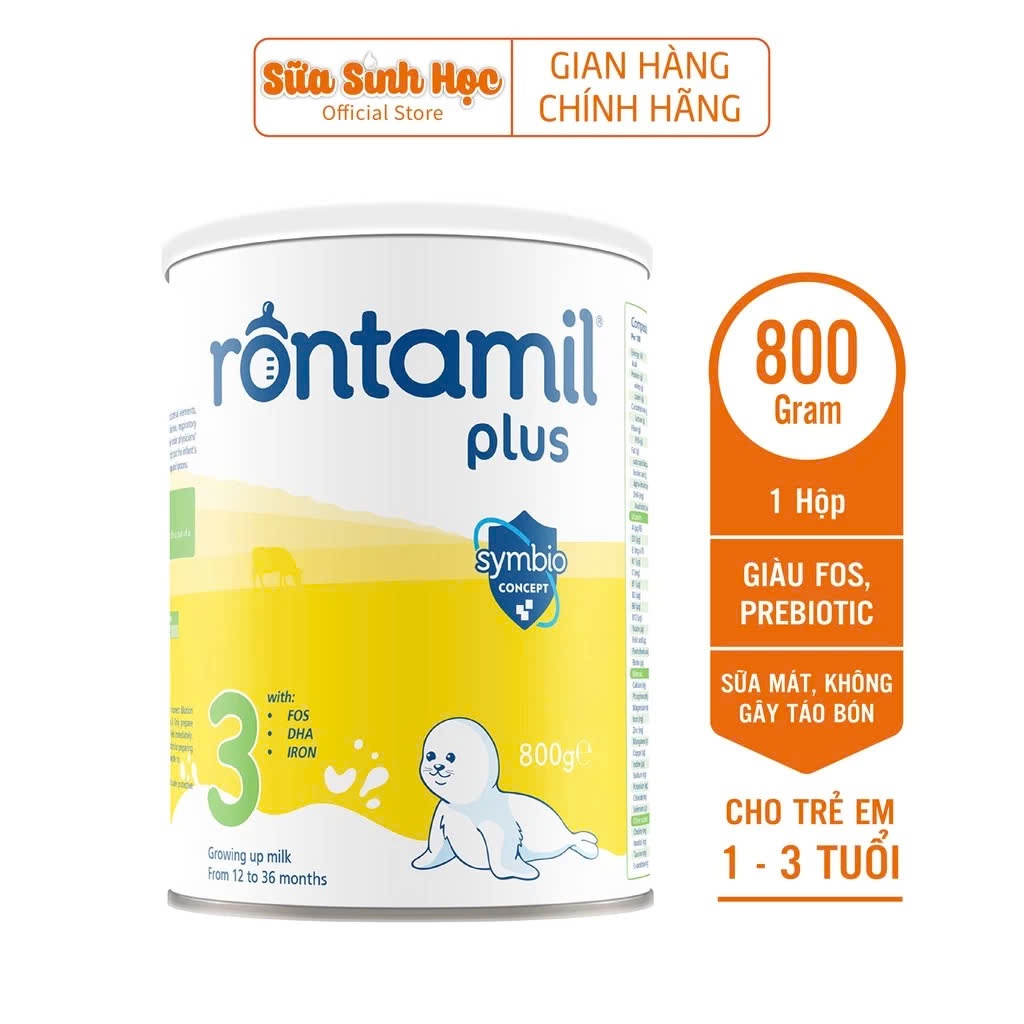 Rontamil Plus số 3 nhập khẩu Pháp 800g | Shopee Việt Nam