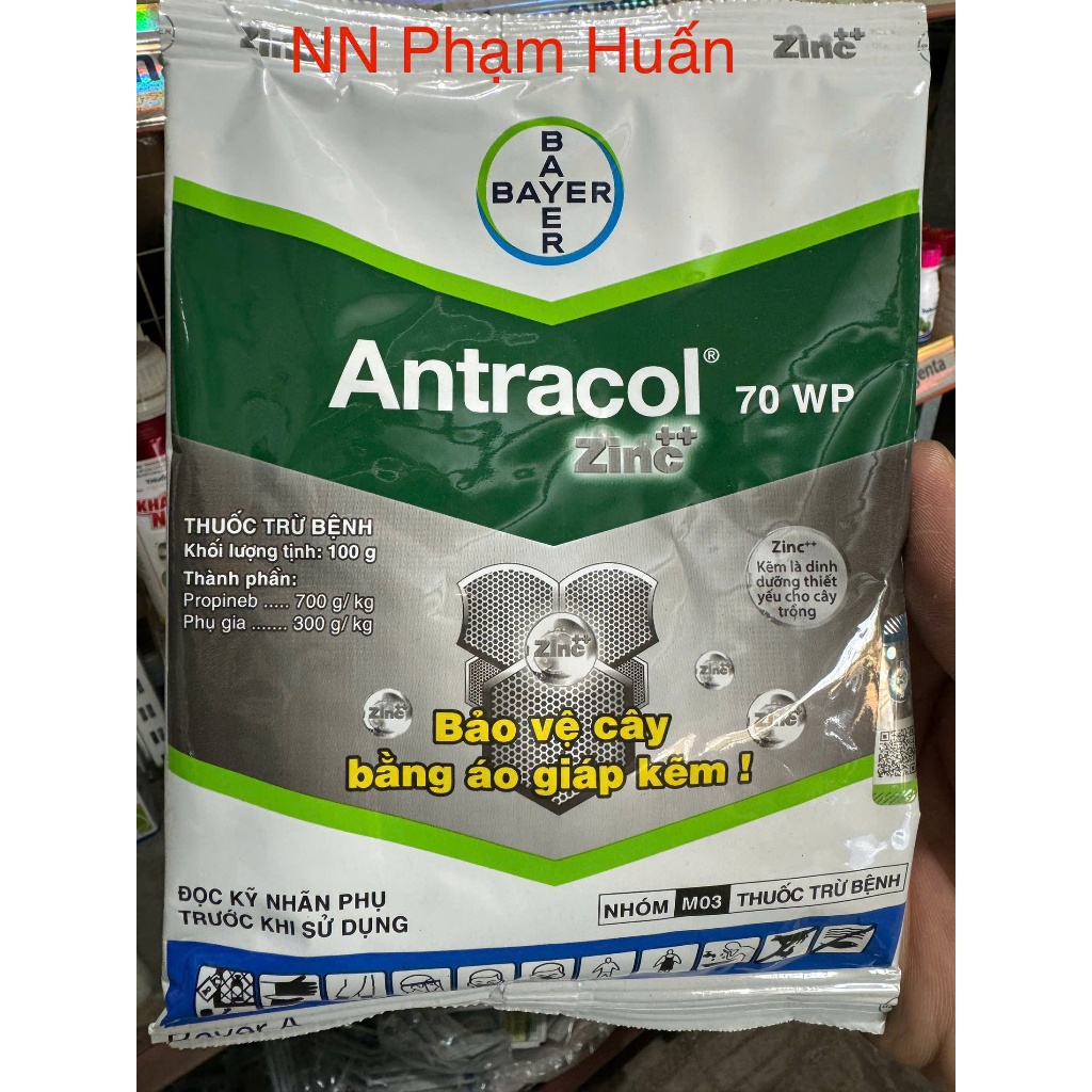 Thuốc trừ nấm bệnh cây trồng Antracol 70WP (100g) | Shopee Việt Nam