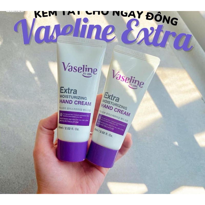 Kem Tay Vaseline Extra Hand Cream 60ml Nội Địa Hàn | Shopee Việt Nam