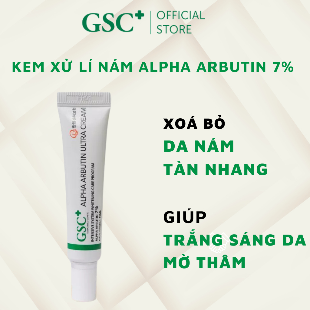 Kem Nám ALPHA ARBUTIN ULTRA CREAM 7% GSC+ | Shopee Việt Nam
