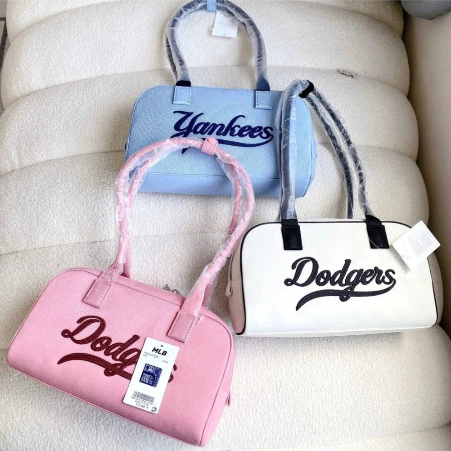 ( Hàng Loại 1 ) Túi MLB NY Korea Varsity Culsive Denim Shoulder Bag LA ...