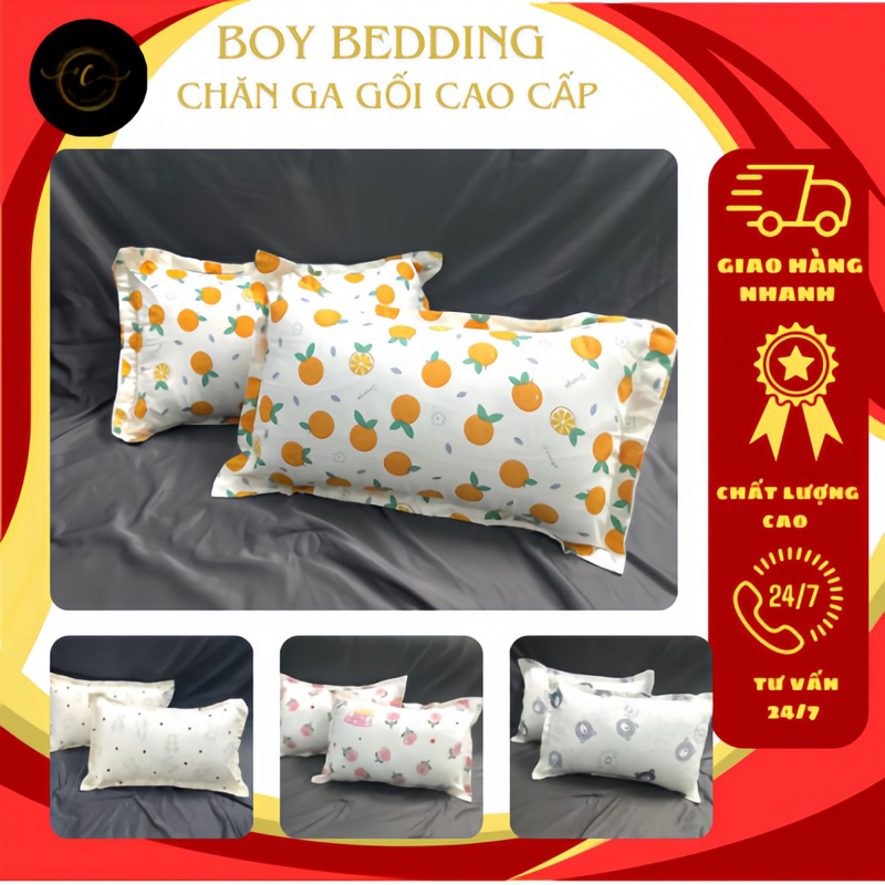 Vỏ Gối Nằm Và Vỏ Gối Ôm,Bao Gối Vải Đũi Vải Mềm Mịn Kích Thước 45x65cm ...