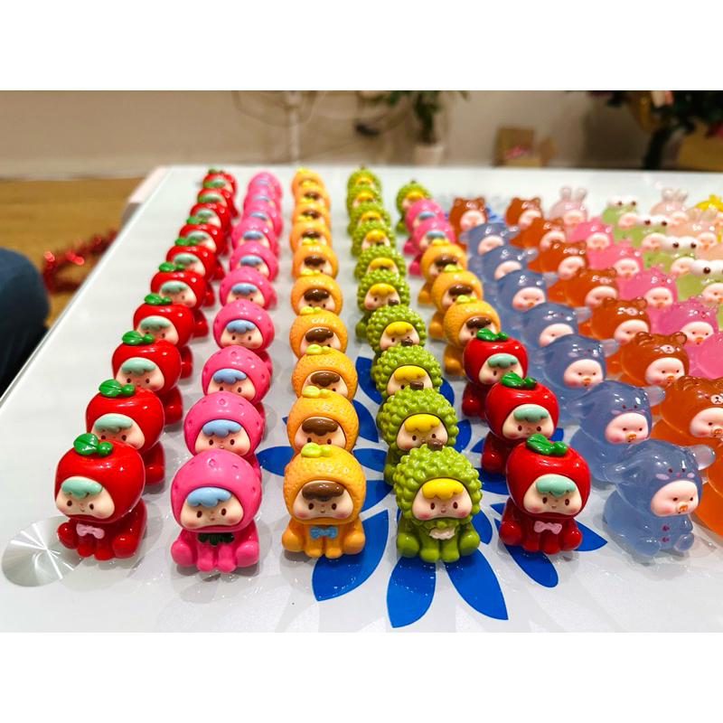 Moi trái cây đục không phát sáng 2,8x3,9cm (tặng túi mù ) | Shopee Việt Nam