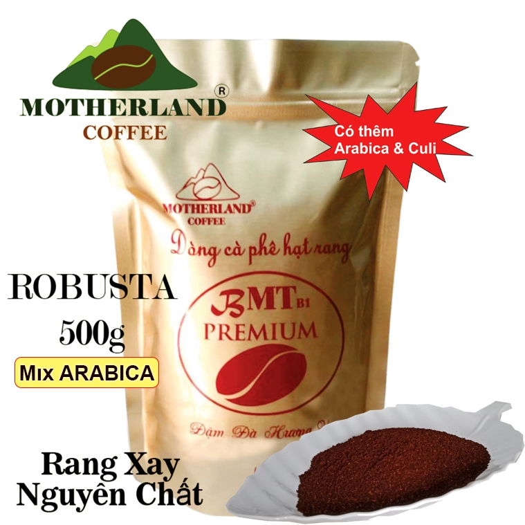 Cà Phê Rang Xay Nguyên Chất Pha Phin Motherland Blend Arabica Culi ...