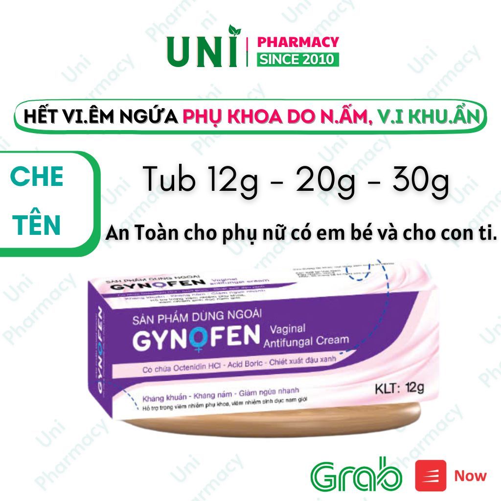 GYNOFEN Gel bôi hỗ trợ các triệu chứng ở cô bé giúp giảm ngứa khó chịu ...