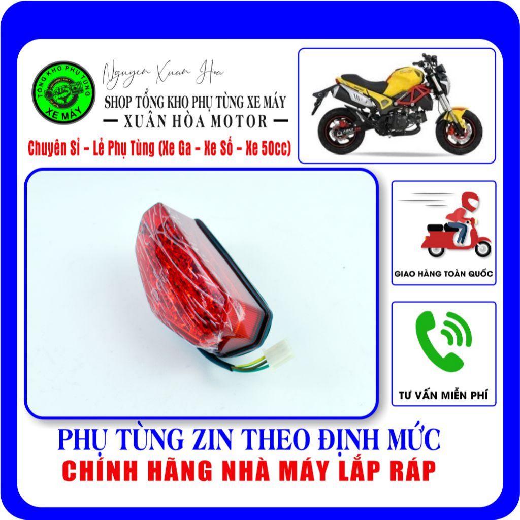 Đèn hậu Du1/ Ducati 110 Monster/ Ducati mini/ Ducati Monster 696 (Hàng ...