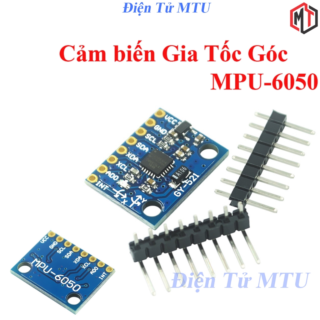 Module - Mạch Cảm Biến Gia Tốc Góc MPU-6050 GY-521 6DOF IMU MPU6050 | Shopee Việt Nam