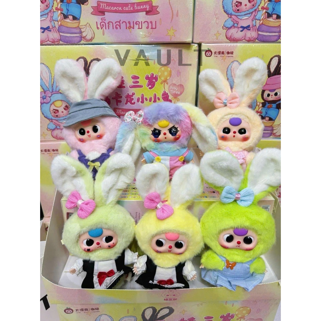 Blind Box Baby Three Thỏ Macaron | Shopee Việt Nam