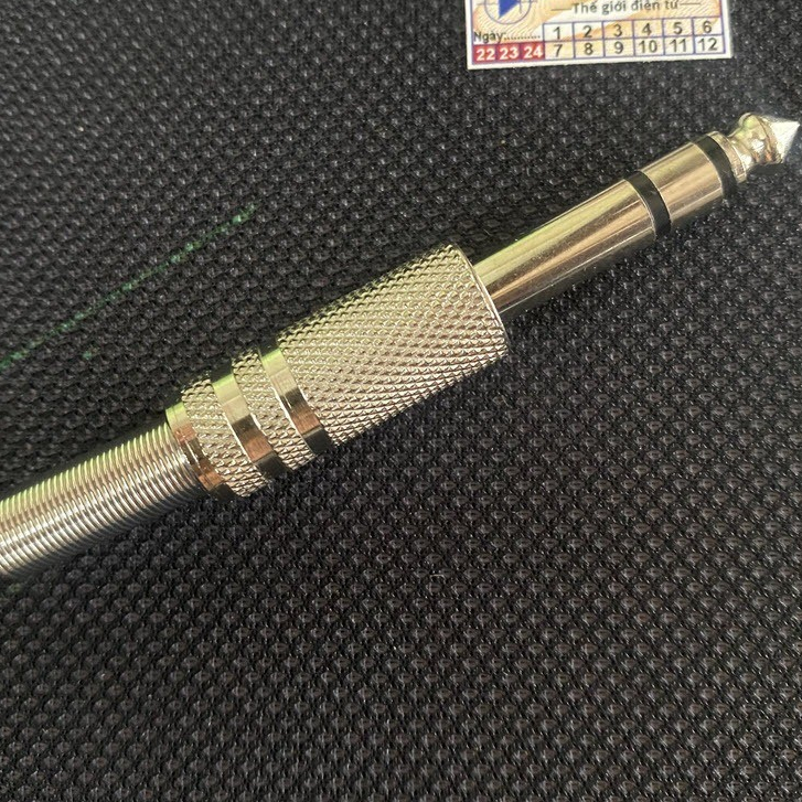 Jack hàn dây micro 6 ly hai kênh dạng thẳng , jack micro 6 ly | Shopee ...