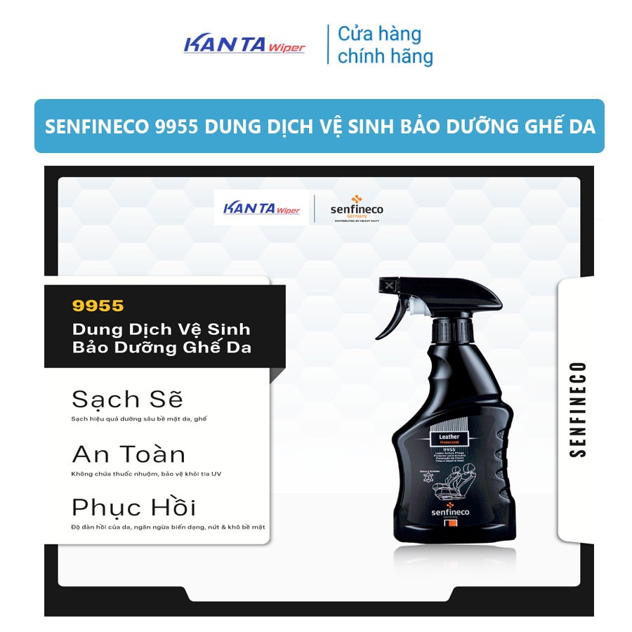 Vệ Sinh Và Bảo Dưỡng Ghế Da Senfineco 9955 Chính Hãng Của Đức dung tích ...
