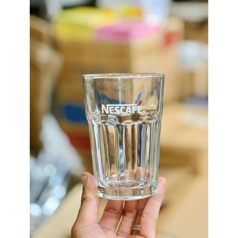 THÙNG 12 LY THUỶ TINH NESCAFE DÀY DẶN TRONG SUỐT 350ML | Shopee Việt Nam