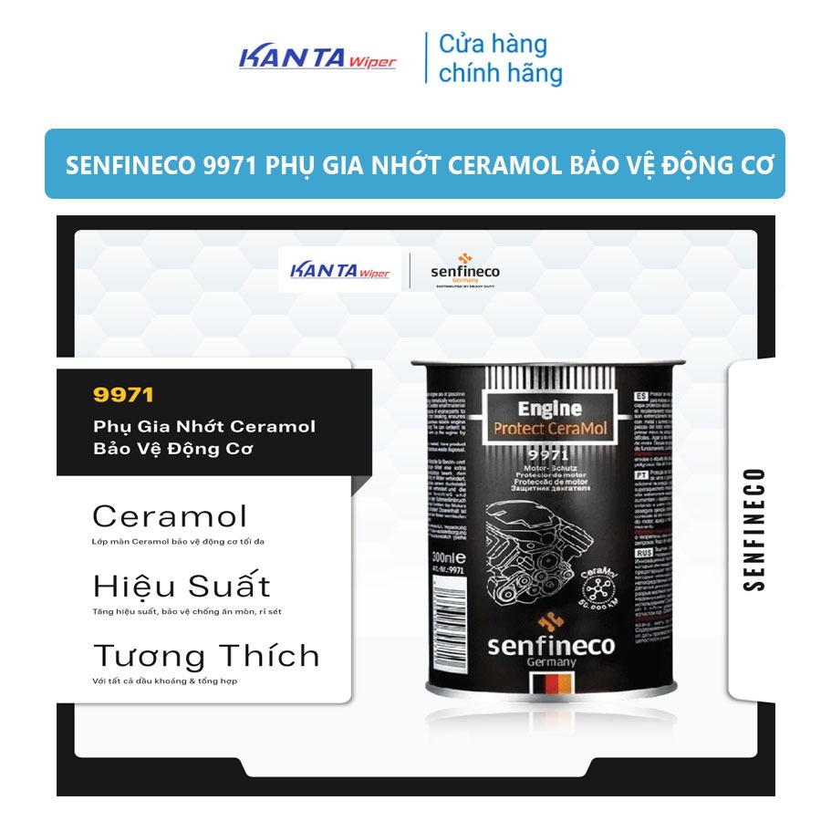 Phụ Gia Nhớt Phủ Gốm Ceramol Cao Cấp Senfineco 9971 Chính Hãng Của Đức ...