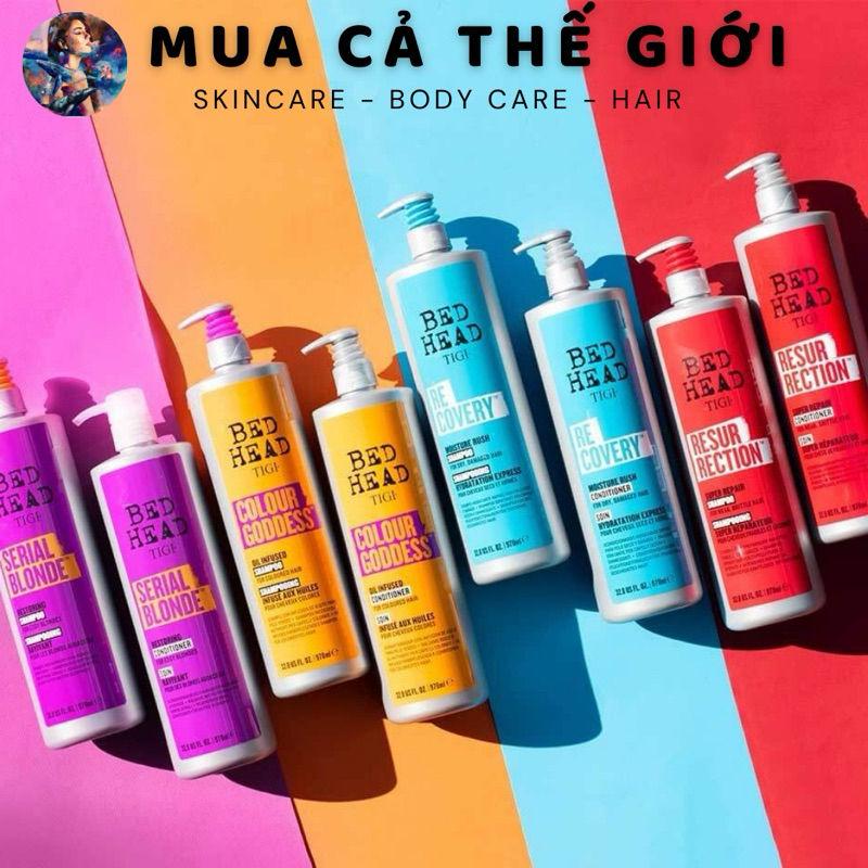 Dầu gội TIGI Bed Head chăm sóc tóc phục hồi tóc hư tổn | Shopee Việt Nam