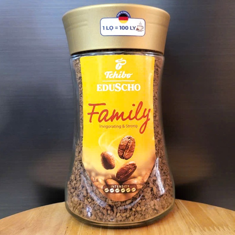 TCHIBO - LỌ LỚN FAMILY 200g - CÀ PHÊ NGUYÊN CHẤT HÒA TAN ĐẬM VỊ / ĐỨC ...